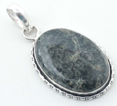 African Jasper Gemstone Ethnic Handmade Pendant Gift Jewelry 2" M11448 ...