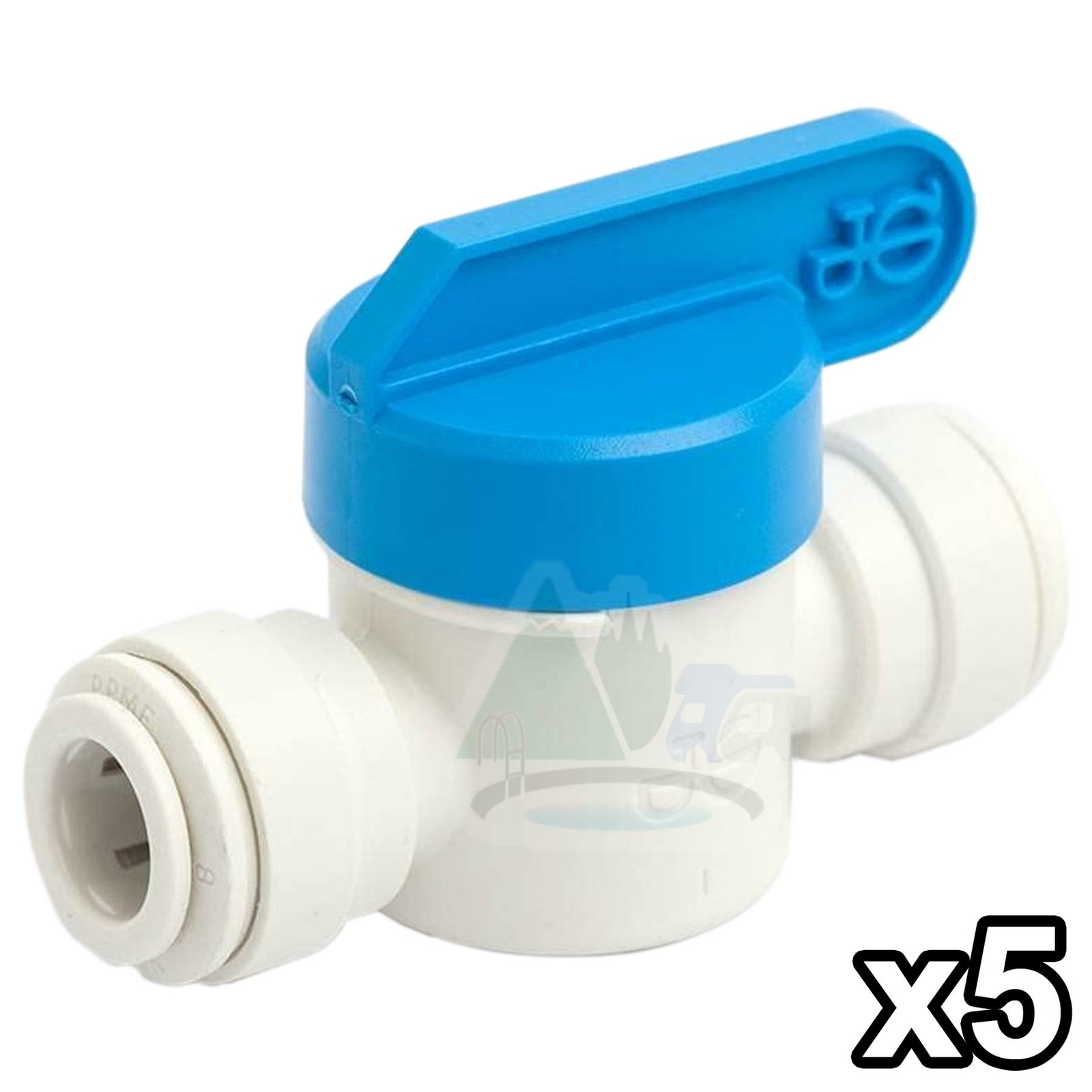 JOHN GUEST ISOLATION TAP 12mm PUSH FIT x5 STOP SHUT OFF VALVE INLINE ...