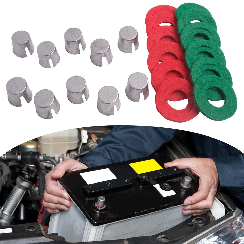 Reliable Vehicle Battery Terminal Shims Set of 24 for Maintenance Needs ...
