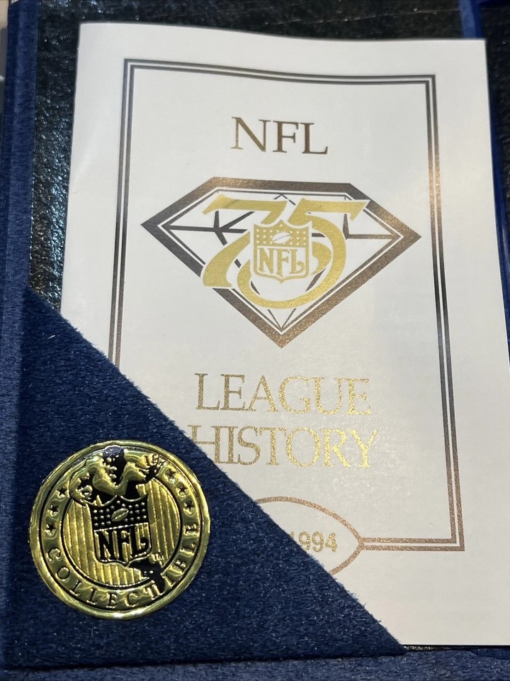 Super Bowl XXIX NFL 75th Anniversary Official Flip Coin 1 oz .999 ...