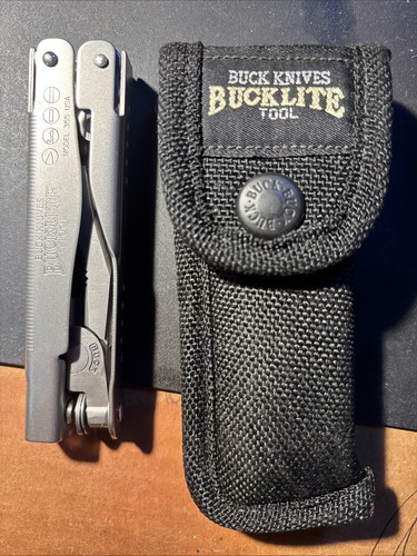 BUCK KNIVES BUCKLITE NO. 355 MULTI TOOL W/NYLON SHEATH PLIER ...