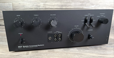 Vintage MCS Modular Component Systems Stereo Integrated Amplifier ...