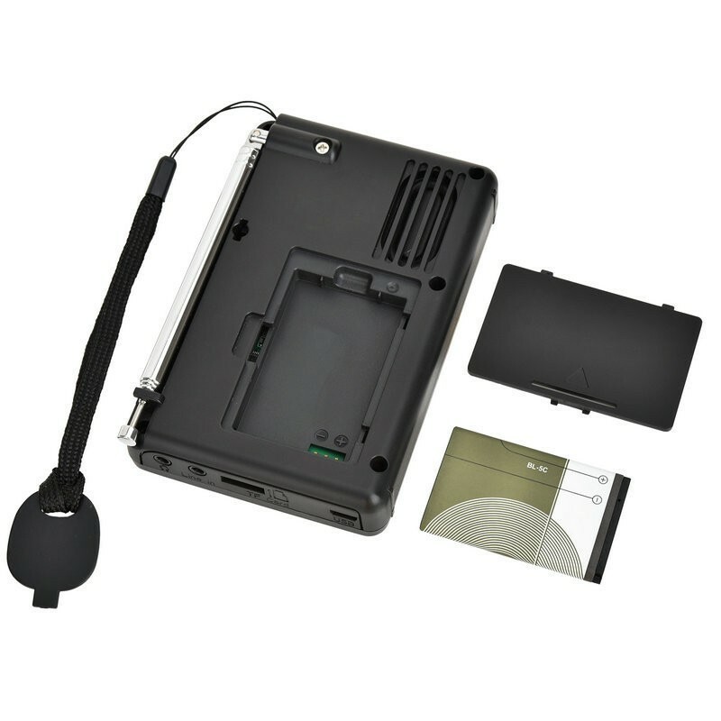 K-603 Bluetooth Radio MP3 Player Recorder Full Band AM FM SW Stereo ...