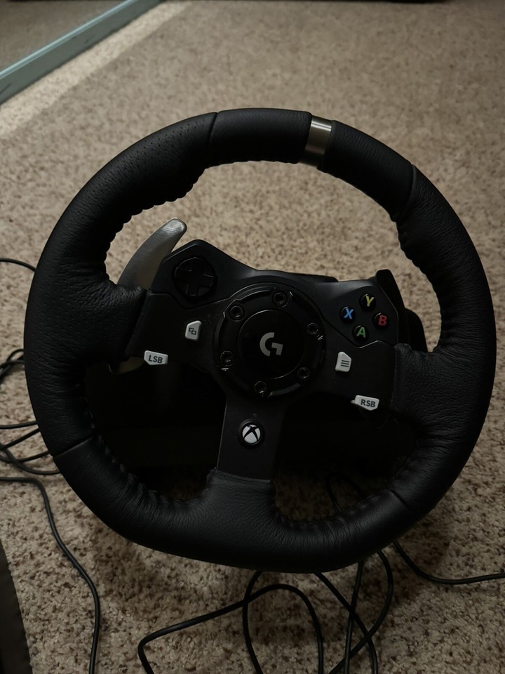 Logitech G920 Driving Force Racing Wheel - Black (941-000121 ...