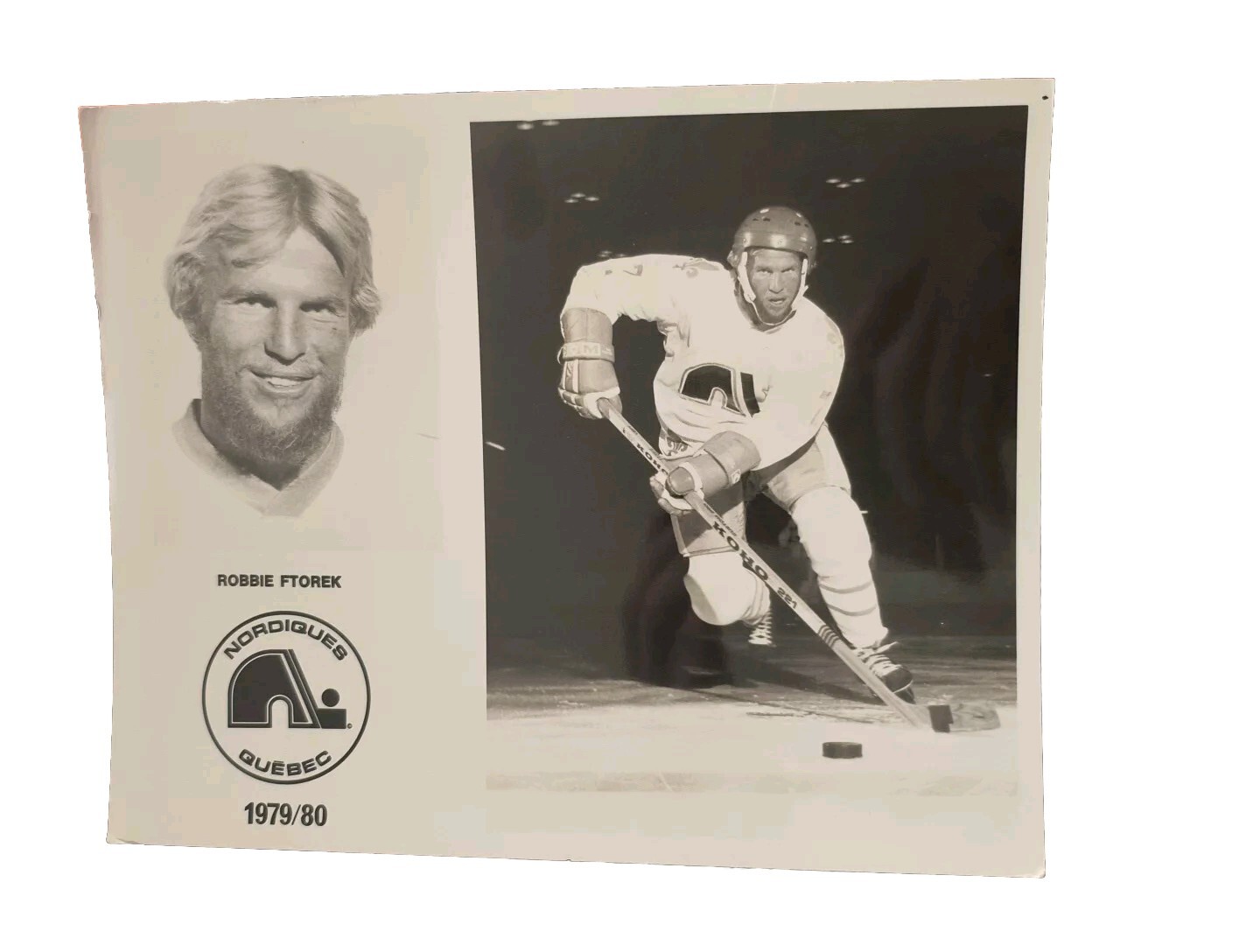 1979-80 NHL HOCKEY QUEBEC NORDIQUES PHOTOS 7 WHA MARC TARDIF REAL ...