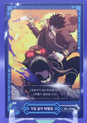 Sung Jin-woo Solo Leveling Korean D&C Media Licensed Card From Japan SL ...