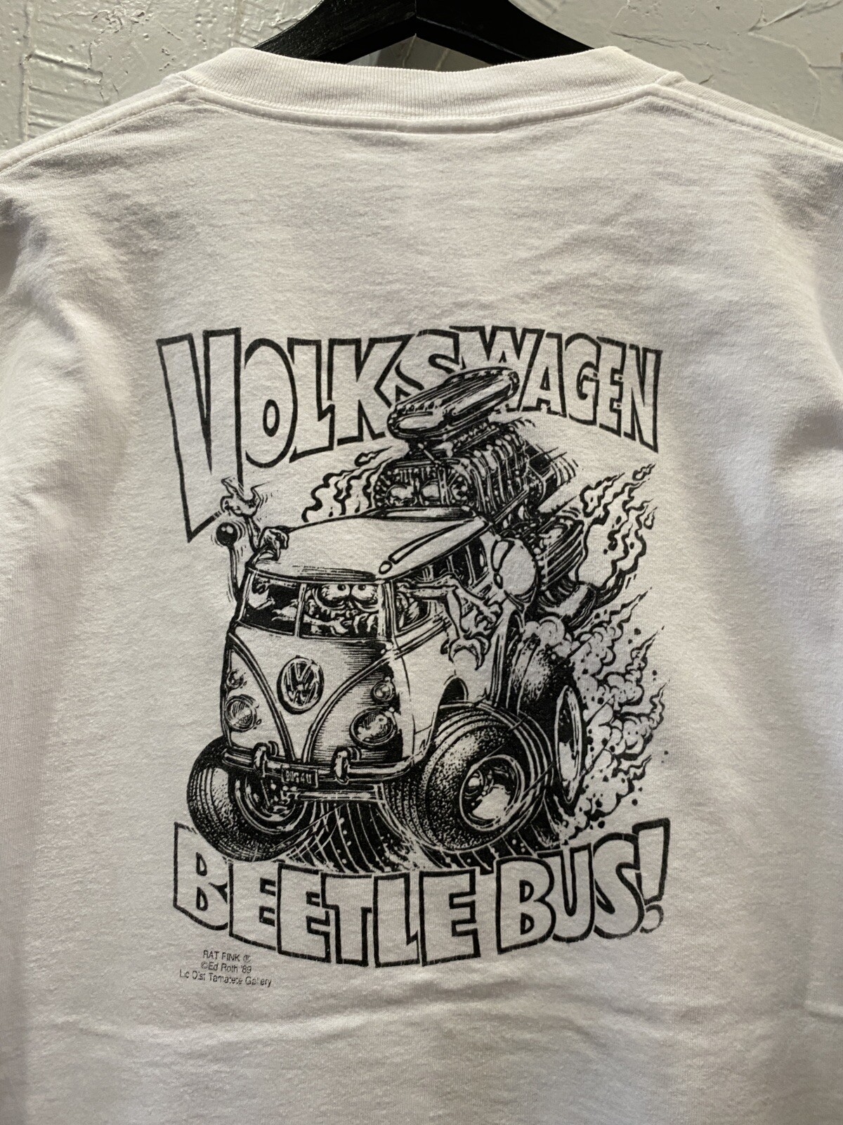 Vintage 1989 Ed Roth Rat Fink Volkwagen Beetle Bus TS… - Gem