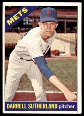 1966 Topps Darrell Sutherland *Set Break New York Mets #191 | eBay