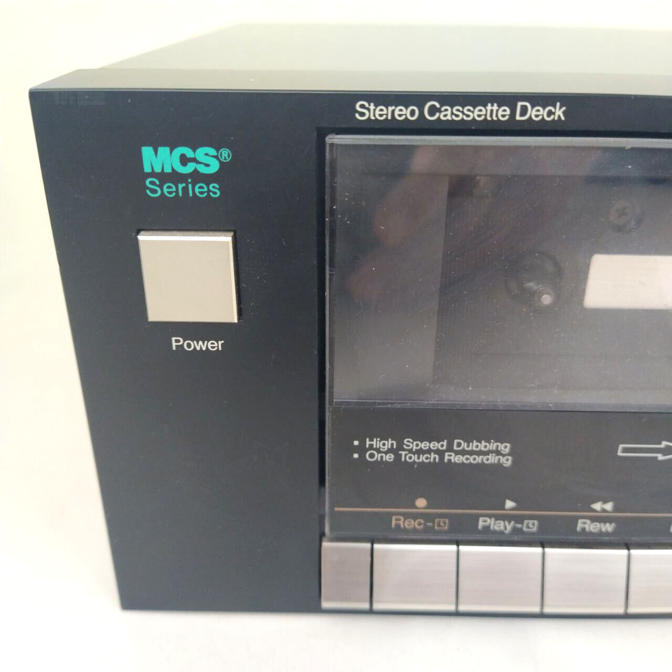 MCS 5000 Series Stereo Dual Cassette Deck Player Dolby Excellent | eBay