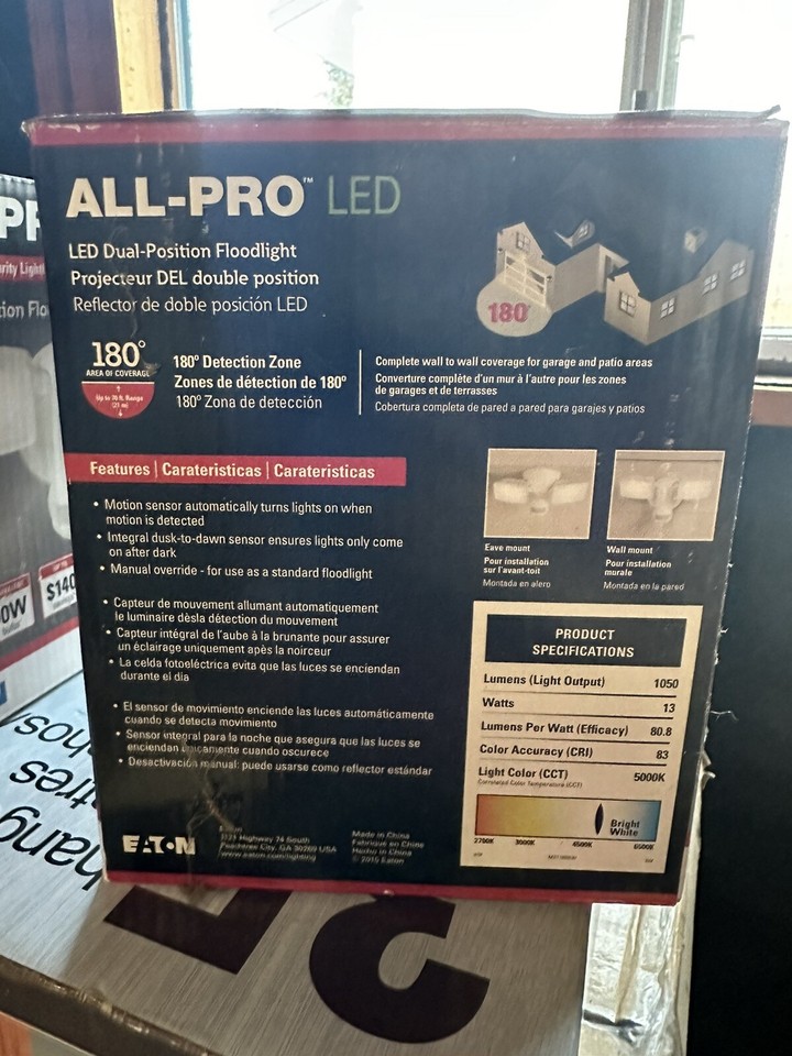 All-Pro LED Dual-Position Floodlight | eBay