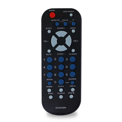 New 3-Device Palm-Sized Universal Remote RCR503BR for RCA Sub RCR503BZ ...