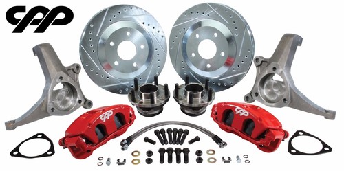 1970-81 Camaro C5 Corvette 13" Disc Brake Kit Tall Spindle Conversion ...