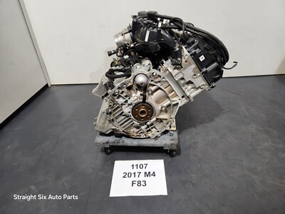 15-18 OEM BMW M4 F82 F83 M3 F80 Engine Long Block S55 Motor Assembly ...