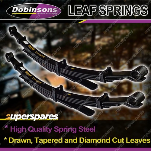 Rear Dobinsons 75mm Lift Leaf Springs for Ford F Series F150 4x4 2009 ...