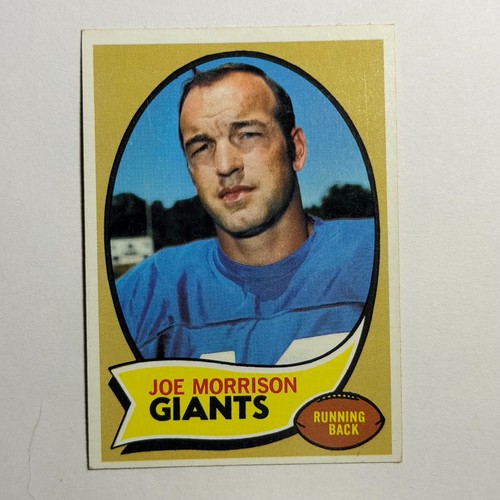 1970 Topps - Joe Morrison #105 NFL Football | eBay