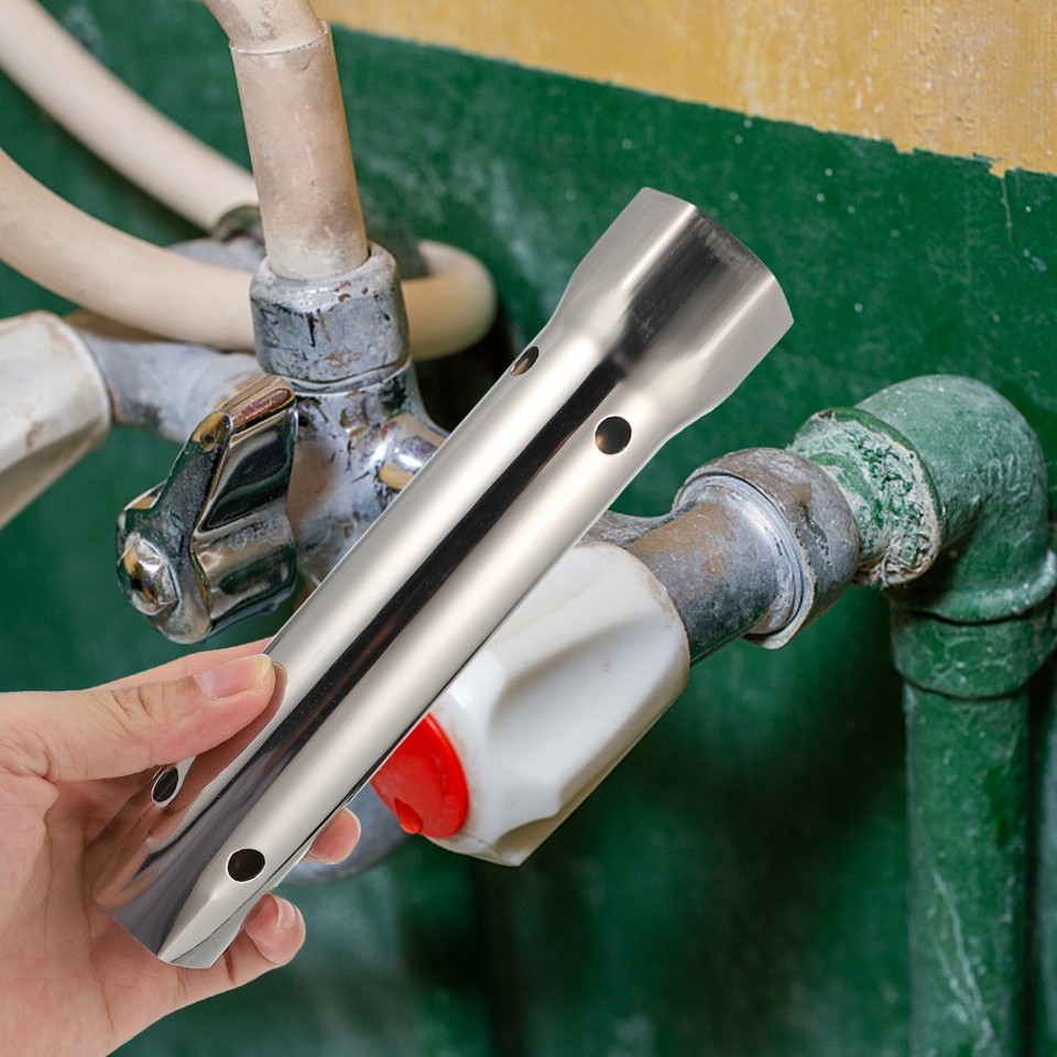 Plumbers Sockets Bathroom Wrench Plumbing Repair Tools Double Ended ...