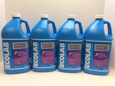 Ecolab Professional Strength Industrial Degreaser, Attacks Grease, CASE ...