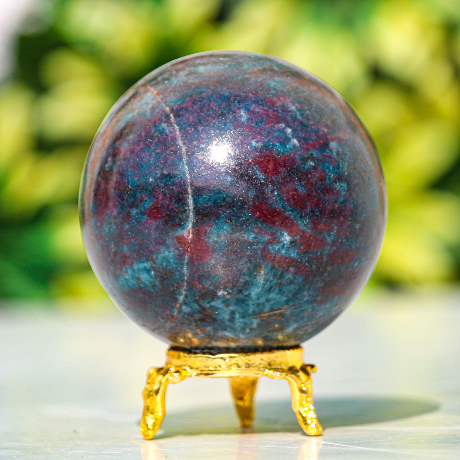 Small 65MM Pink Ruby Apatite Rubijn Stone Rubin Stone Healing Chakra ...