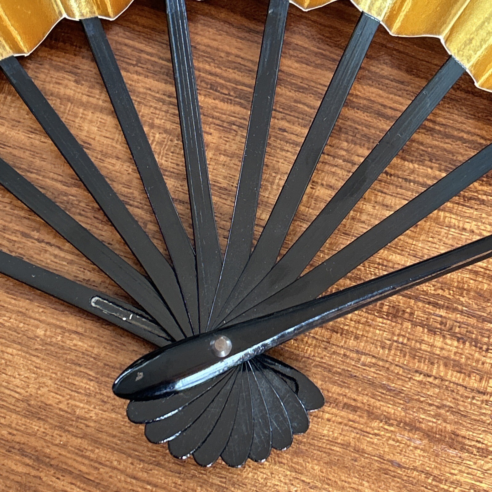 Japan Japanese , Folding Fan Traditional , Gold &Silv… - Gem