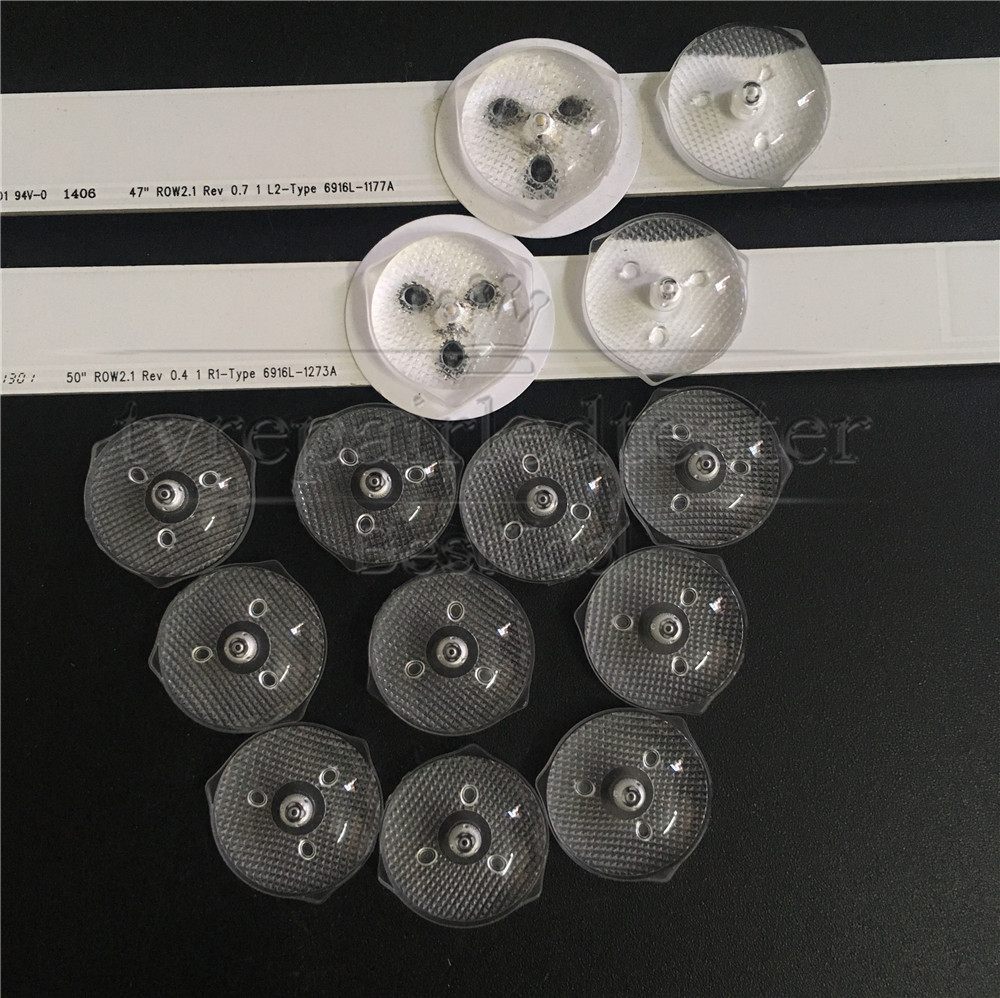100Pcs Optical Lens for 2835 3528 3030 SMD Lamp Bead, Repair LG LED TV ...