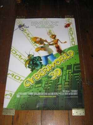 CYBERWORLD 3D Poster 27 x 40 - DBL SIDED | eBay