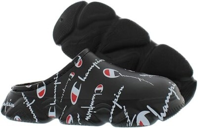 Champion Super Meloso Warped Slip Clogs Shoes indoor/outdoor Youth sz ...