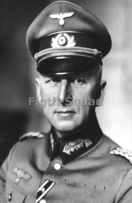 WW2 Picture Photo Erich von Manstein perhaps best German commander 4851 ...