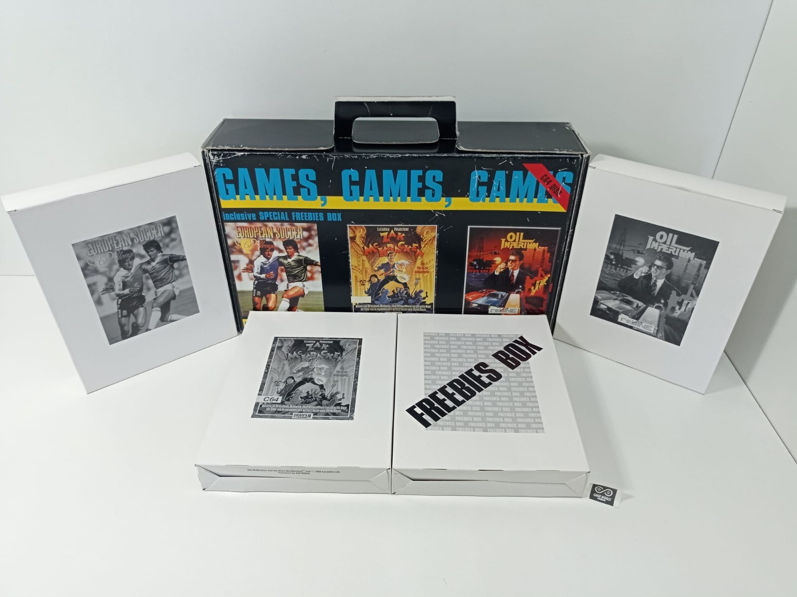 C64 Commodore 64 Diskette Spiele BIG BOX Sehr SELTEN ZAK MC Kracken Oil ...