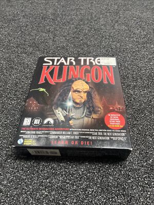 Star Trek: Klingon (PC, 1996) Factory Sealed | eBay