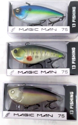 13 Fishing LURES MAGIC MAN 75 E-PVSP34 (LOT OF 3) | eBay