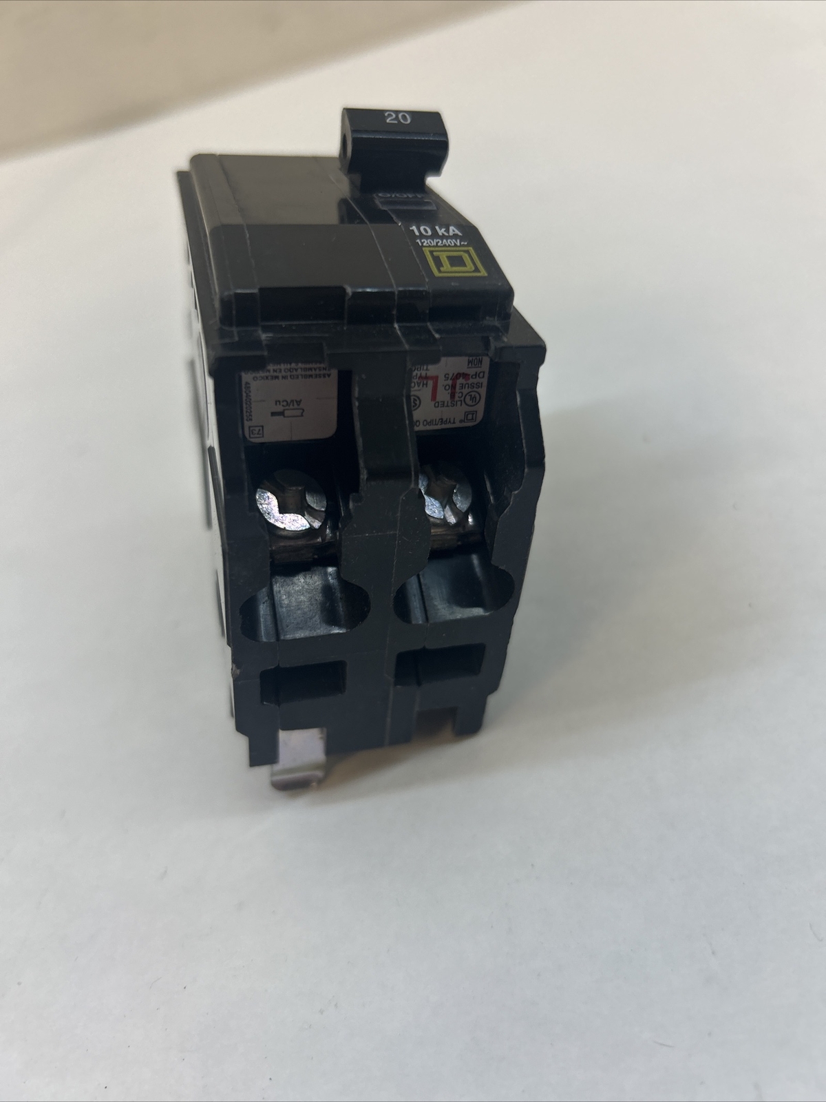 Square D DP-4075 20-Amp 2-Pole Circuit Breaker for sale online | eBay