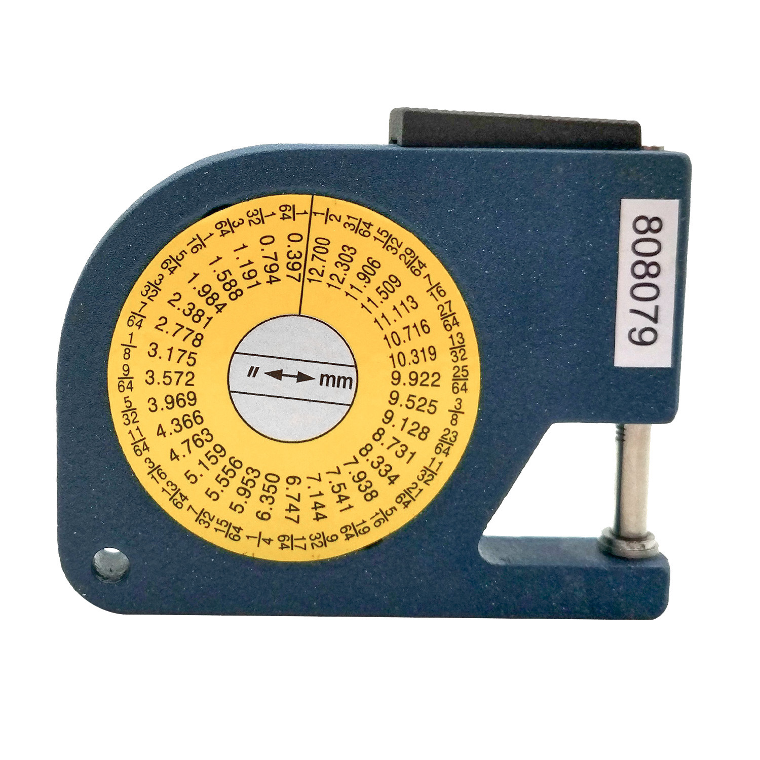 HFS(R) 0.5 Thickness Gage Dial Micrometer Caliper Scope Sheet Paper Mic ...