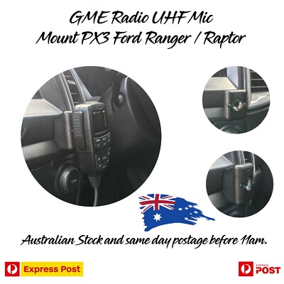 GME UHF Microphone Mount PX2/3 Ford Ranger / Raptor / Everest | eBay