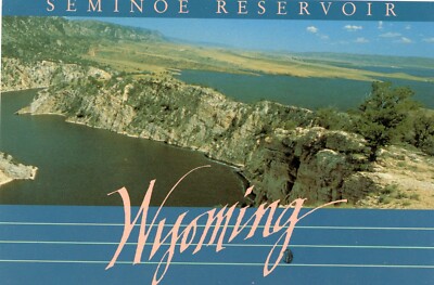 Seminoe Reservoir, Carbon County, Wyoming, UNP, VG --POSTCARD | eBay