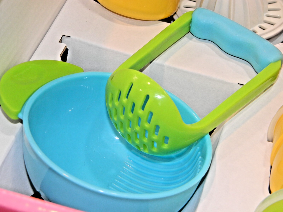 Tupperware Miniature Mini Party Cooking Set Toy Kids Play Set Gift Box ...