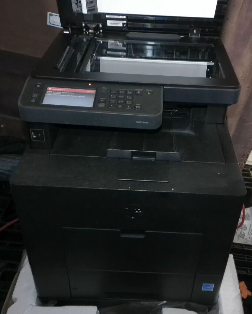 Dell C3765DNF 4-in-1 Copier Fax Scanner Multifunction Color Laser ...