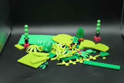 Lego Greenery shrubs, flowers, Green plates Lot of 50+SC1 | eBay
