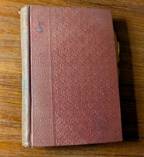 Old Book The Poetical Works Of Alfred Tennyson Leatherbound Rough | eBay