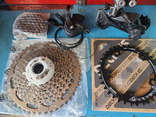 Shimano Deore 10-Speed 1X MTB Groupset 46T W/ Decker 36T Narrow Wide ...