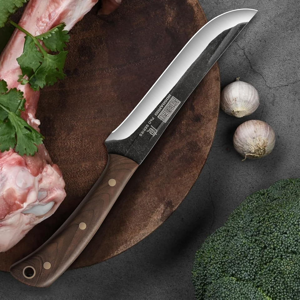 Butcher Knife Set 3-Piece, Super Sharp Hand Forged Fillet Knife ...
