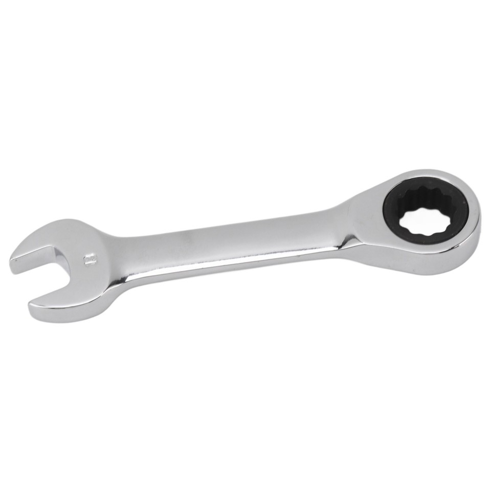 Ratcheting Wrench Chrome Steel 13mm 72 Teeth Reversible Ratchet Spanner ...