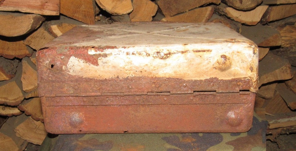 Original-Authentic WW2 WWII Relic German Military Interesting Box ...