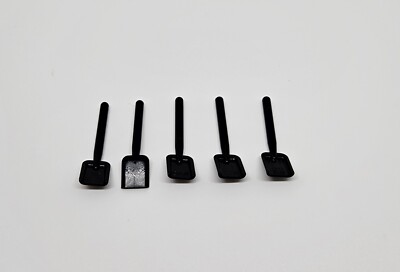 Lego SPADE SHOVEL 3837 minifigure Utensil BLACK CITY TRASH NEW X5 (C4 ...