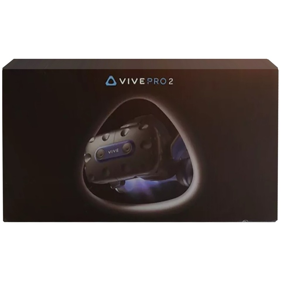 HTC Vive Pro 2 Full Kit Black/Blue Bluetooth + USB NEW | eBay