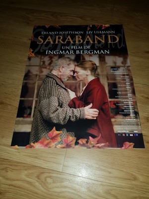 Affiche de cinéma d'époque du film: SARABAND de 2003 (40x60cm) | eBay