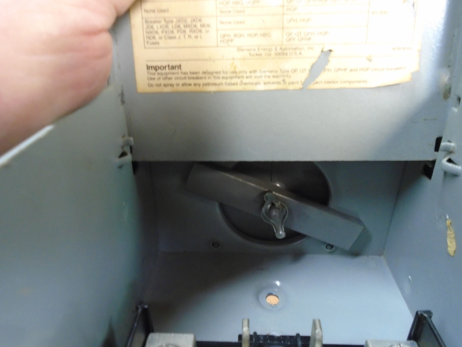 60 Amp Outdoor Load Center #W0204ML1060-2 Siemens + 10GA 5' Armored ...