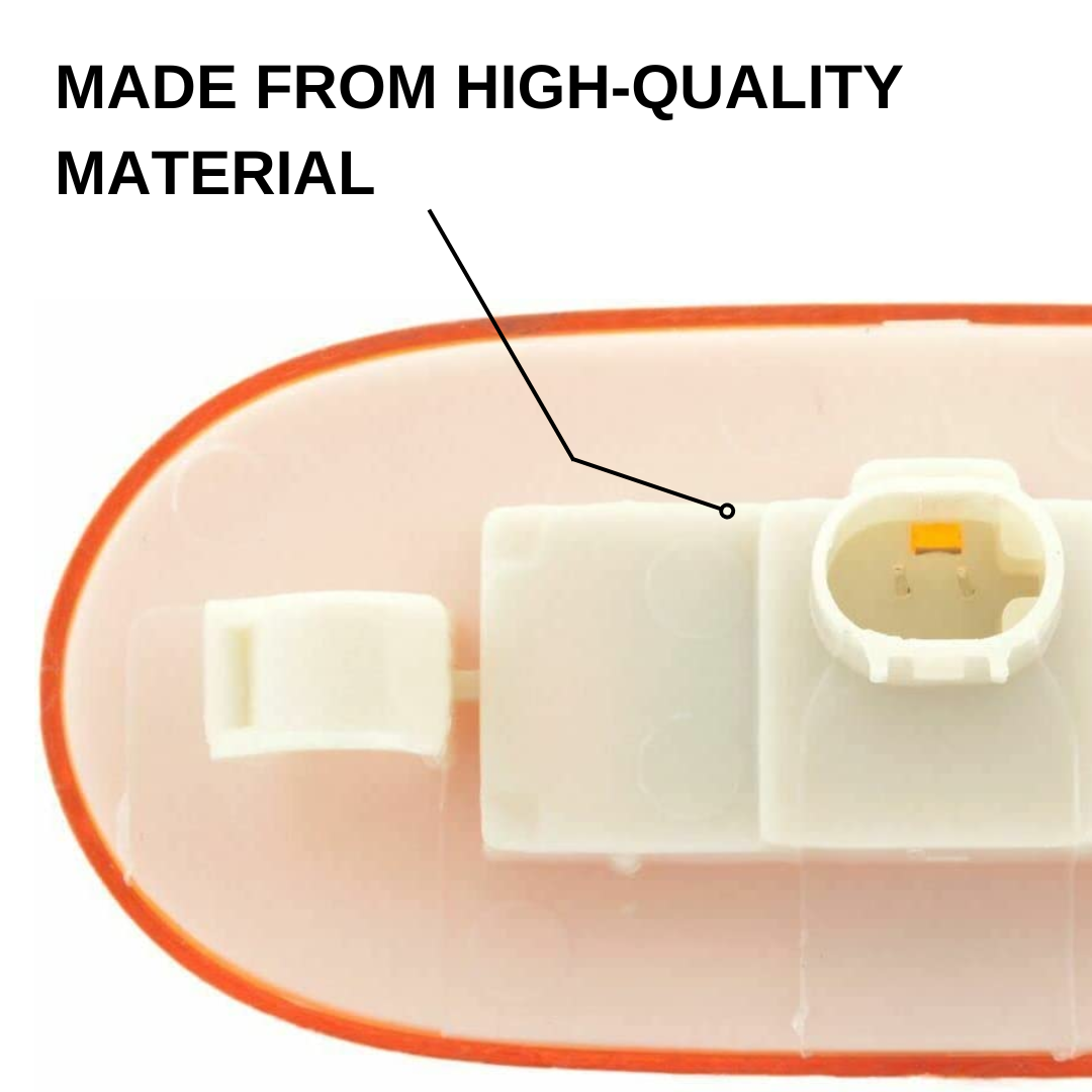 3Pc Mercedes Sprinter 2014 Onwards Side Marker Lens LED Lamp Amber ...