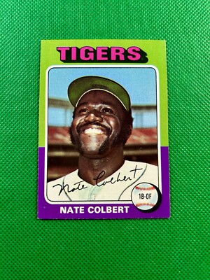 1975 Topps #599 Nate Colbert Detroit Tigers High-end NM-MT B75#599A1 | eBay