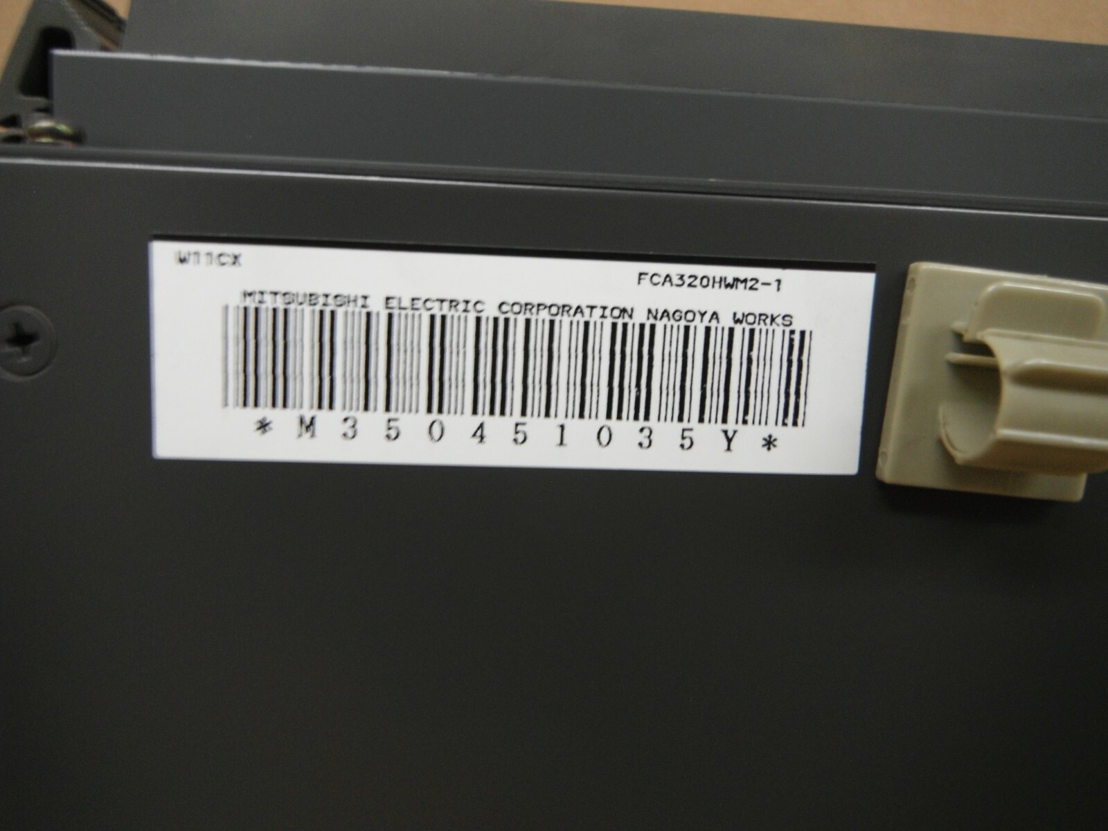 EDM Mitsubishi CX20 NUMERICAL CONTROL SYSTEM FCA320HWM2-1 servo board ...