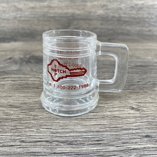 Top Notch Mini Beer Mug Shot Glass Clear | eBay